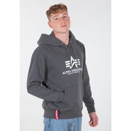 Alpha Industries Damen Hoodie &raquo;Basic Hoodie BL&laquo; grau XS