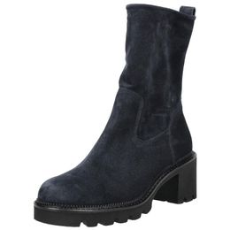 Paul Green Damen Stiefelette &raquo; Stiefelette Veloursleder&laquo; blau 38,5