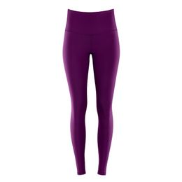 WINSHAPE Damen Leggings &raquo;Functional Comfort AEL112C&laquo; Ultra weicher, elastischer Funktionsstoff lila L, Normalgr&ouml;&szlig;en