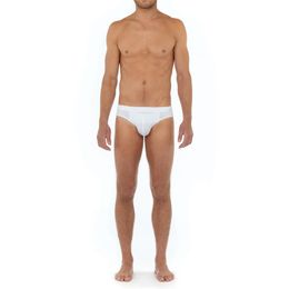 HOM Herren Minislip &raquo;Tencel soft&laquo; ultra-bequem, elastisch, flacher Bund, weich wei&szlig; XL