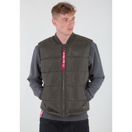 Alpha Industries Herren Funktionsweste &raquo;Puffer Vest&laquo; gr&uuml;n M