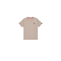 Alpha Industries Herren T-Shirt &raquo;Camo Logo Puff Print Backprint T-Shirt&laquo; beige XXL