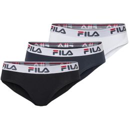 Fila M&auml;dchen Slip &raquo;JUNIOR GIRL SLIP&laquo; 3er Pack, mit reibungsarmen N&auml;hten schwarz 158/164