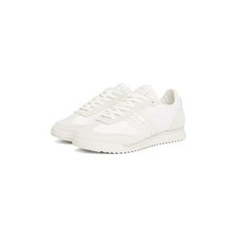 Tommy Jeans Damen Keilsneaker &raquo;TJW RETRO RUNNER CLEATED&laquo; , Freizeitschuh, Halbschuh, Schn&uuml;rschuh mit Logoschriftzug beige 42