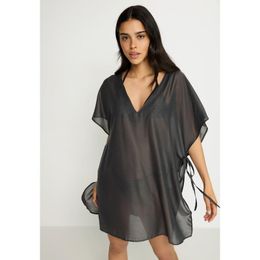 Lscn By Lascana Damen LSCN by LASCANA Chiffontunika seitlich zum Knoten, transparente Strandtunika L