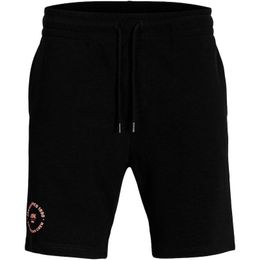 Jack & Jones PlusSize Jack & Jones Plussize Herren Jack & Jones PlusSize Sweatshorts &raquo;JPSTGORDON JJSIMON SWEAT SHORTS NA PLS&laquo; schwarz 42 (4XL), N-Gr