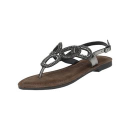 Lazamani Damen Riemchensandale &raquo; Sandalen Leder/Textil&laquo; 40
