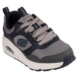 Skechers Jungen Sneaker &raquo;UNO - RETRO GROOVE&laquo; Freizeitschuh mit Memory Foam, Gr&ouml;&szlig;enschablone zum Download schwarz 36