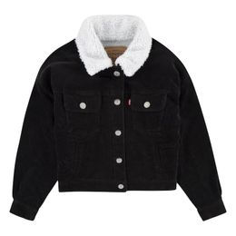 Levi's Kids Damen Levi's Kids Cordjacke &raquo;LVG BABY BAGGY CORDUROY TRUCKE&laquo; mit Fellimitatkragen, for Girls 8 (128)