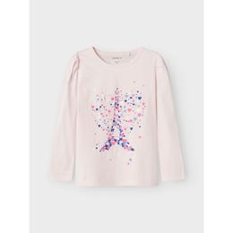 name it M&auml;dchen Longtop &raquo;NMFOLLIA LS TOP PB&laquo; pink 110