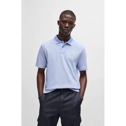 BOSS Orange Herren BOSS Orange &raquo;PeoxfordNew&laquo; mit Polokragen blau S