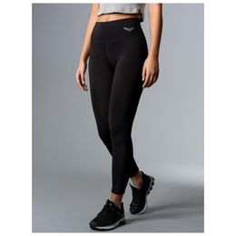 TRIGEMA Damen Leggings &raquo;TRIGEMA Sportleggings mit hohem Bund&laquo; schwarz XS, US-Gr&ouml;&szlig;en