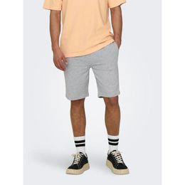 Only & Sons Only & Sons Herren ONLY & SONS Sweatshorts &raquo;ONSNEIL SWEAT SHORTS&laquo; unifarben grau M, N-Gr