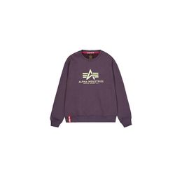 Alpha Industries Damen &raquo;Basic Sweatshirt BL&laquo; lila M