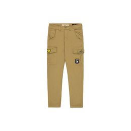 Alpha Industries Damen Cargohose &raquo;Petrol Patch Pant&laquo; gr&uuml;n 38, Normalgr&ouml;&szlig;en