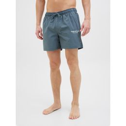 Jack & Jones Jack & Jones Herren Badeshorts &raquo;JPSTNAXOS JJSWIM SHORTS VESTERBRO SN&laquo; grau XS, N-Gr