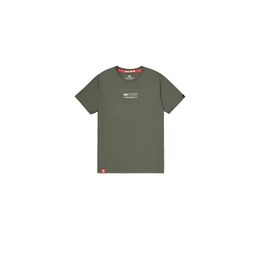 Alpha Industries Herren T-Shirt &raquo;Alpha Wording T-Shirt&laquo; gr&uuml;n L