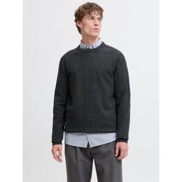 Jack & Jones Jack & Jones Herren Strickpullover &raquo;JJEPERFECT WOOL KNIT CREW NECK SN&laquo; schwarz XXL