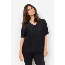 soyaconcept Damen soyaconcept V-Shirt &raquo;SC-KIRIT 19&laquo; schwarz S