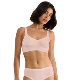 Sloggi Damen Sloggi Bralette &raquo;ZERO Feel Air Bralette&laquo; atmungskativ und unsichtbar rosa XL, N-Gr