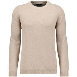 Ragman Herren Ragman Rundhalspullover beige 60