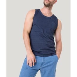 Pioneer Authentic Jeans Herren T-Shirt mit Streifen Muster blau XXL