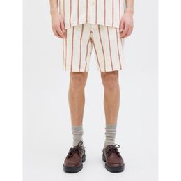 Jack & Jones Jack & Jones Herren Shorts &raquo;JPSTJAIDEN COBA STRIPE JOG SHORT SRT SN&laquo; orange S, N-Gr