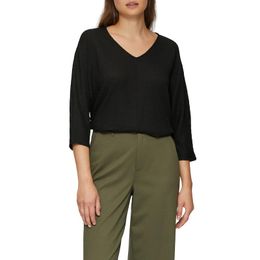 s.Oliver Damen s.Oliver 3/4-Arm-Shirt mit Struktur schwarz 34
