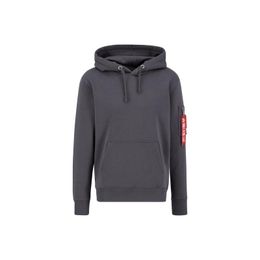 Alpha Industries Herren Hoodie &raquo;Air Force Hoodie&laquo; grau S