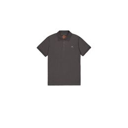 Alpha Industries Herren Poloshirt &raquo;X-Fit Polo&laquo; grau M