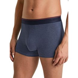 Calida Herren Calida Boxer &raquo;Cotton Sporty&laquo; mit anliegendem Schnitt und kurzem Bein blau L (52/54)