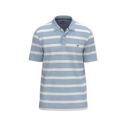 Fynch-Hatton Herren Fynch-Hatton Poloshirt im Streifen-Look blau M