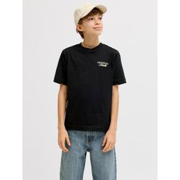Jack & Jones Jack & Jones Junior Jungen T-Shirt &raquo;JORNORREBRO TYPO TEE SS CREW NECK SN JNR&laquo; 140