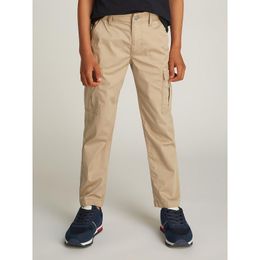 Tommy Hilfiger Jungen Cargohose &raquo;WOVEN CARGO PANT&laquo; im Cargo-Stil gr&uuml;n 5 (110), N-Gr