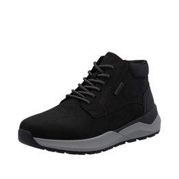 Rieker Herren Sneakerboots Schn&uuml;rboots, High Top Sneaker, Stiefelette mit RiekerTEX-Membran schwarz 40