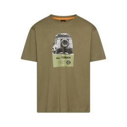 BOSS Orange Herren BOSS Orange T-Shirt &raquo;Te Wagon&laquo; mit coolem Fotodruck 3XL