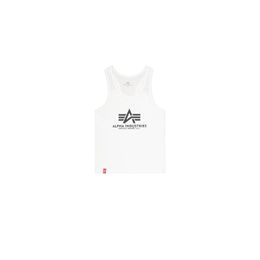 Alpha Industries Herren Muscleshirt &raquo;Basic Tank BL BB&laquo; wei&szlig; L