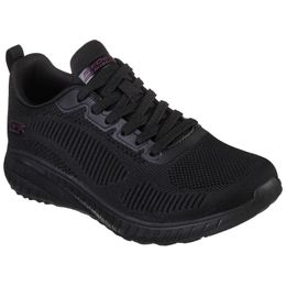 Skechers Damen Sneaker &raquo;BOBS SQUAD CHAOS - FACE OFF&laquo; Freizeitschuh, Halbschuh, Schn&uuml;rschuh Maschinenw&auml;sche, G-Weite schwarz 36