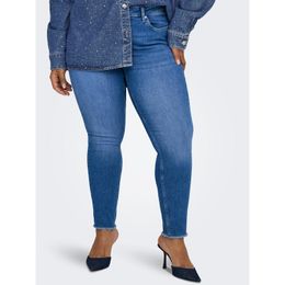 Only Carmakoma Damen Only CARMAKOMA Skinny-fit-Jeans &raquo;CARWILLY REG SK ANK RW DNM REA260 NOOS&laquo; 44, L&auml;nge 32