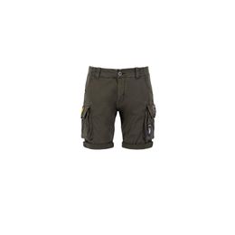 Alpha Industries Damen Shorts &raquo;Crew Short Patch&laquo; grau 32, Normalgr&ouml;&szlig;en