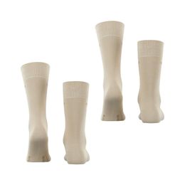 Esprit Herren Socken &raquo;Basic Uni&laquo; 2er Pack, 2 Stk. tlg. mit hohem Baumwollanteil atmungsaktiv beige 39-42