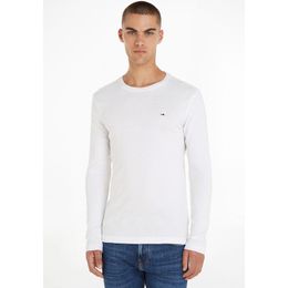 Tommy Jeans Herren Langarmshirt &raquo;TJM ORIGINAL RIB LONGSLEEVE TEE&laquo; wei&szlig; L (52)