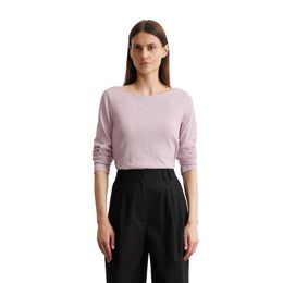 Marc O'Polo Marc O'polo Damen Marc O'Polo Langarmshirt mit Flammgarn-Struktur lila M