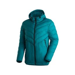 Maier Sports Damen Outdoorjacke &raquo;Loket M&laquo; Herren Wanderjacke, atmungsaktive Jacke mit Kapuze blau 56