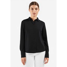 V&eacute;ro Moda Vero Moda Damen Langarmbluse &raquo;VMMERLE LS SHIRT WVN GA NOOS&laquo; schwarz S