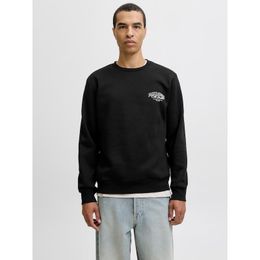 Jack & Jones Jack & Jones Herren Sweatshirt &raquo;JJMAKOTO SWEAT CREW NECK&laquo; schwarz XL