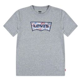 Levi's Kids Jungen Levi's Kids T-Shirt &raquo;LVB ON THE ROAD BATWING&laquo; in melierter Optik grau 8 (128)