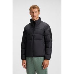 BOSS Green Herren BOSS Green Daunenjacke &raquo;OW Urbanex Puffer&laquo; Stehkragen, reflektierende Details, &Auml;rmeltasche XXL