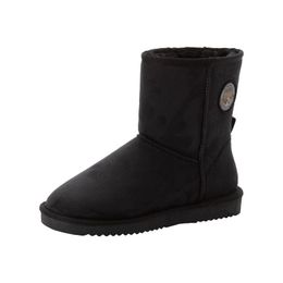 O`Neill O'neill Damen O'Neill Schlupfboots &raquo;BESIANA WOMEN HIGH&laquo; gef&uuml;tterte Winterboots, Snowboots, Winterschuhe schwarz 36