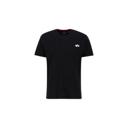 Alpha Industries Herren T-Shirt &raquo;Signature Puff Print Backprint T-Shirt&laquo; schwarz M